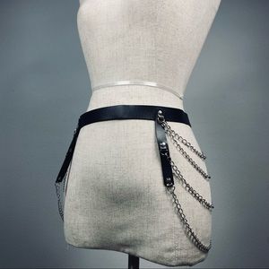 Unlisted | Accessories | Host Pickchest Layered Chain Harness Belt Set ...